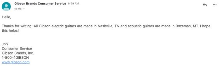 Where Are Gibson Guitars Made? - AllAmerican.org