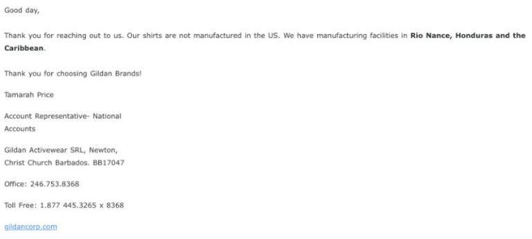 Where Is Gildan Made? - AllAmerican.org