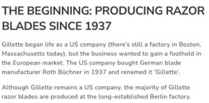 Where are Gillette Razors Made? - AllAmerican.org
