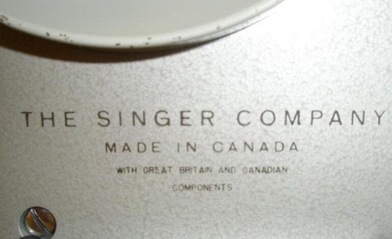 Where Are Singer Sewing Machines Made? - AllAmerican.org