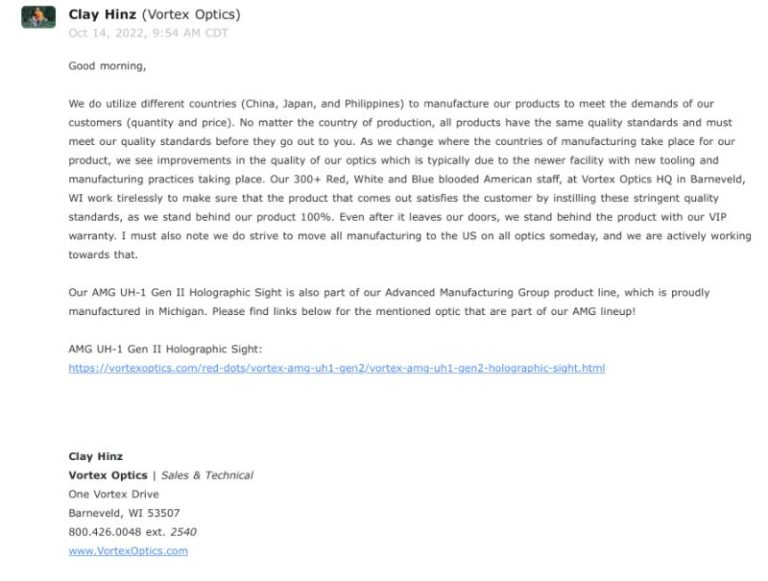 Where Are Vortex Scopes Made? - AllAmerican.org